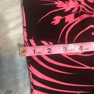 Nally & Millie | Dresses | Summer Dress By Nally Millie Black With Pink ...